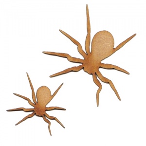 Wood Spider Shape 3 for altered art and craft projects